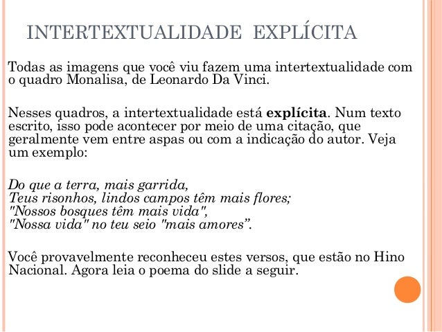 Intertextualidade