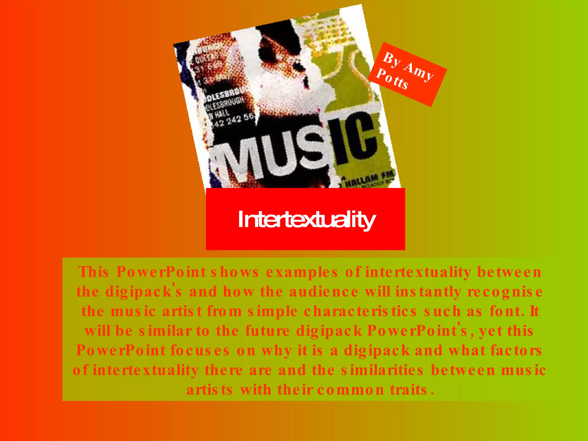 Intertextuality | PPT