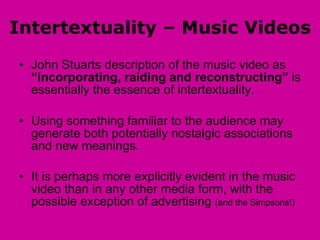 Media Intertextuality | PPT