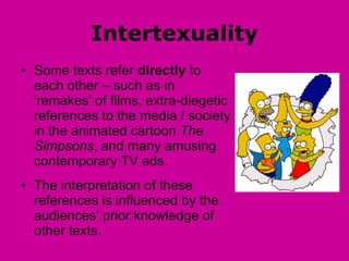 Media Intertextuality | PPT
