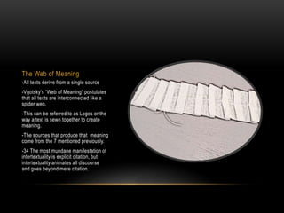 Intertextuality | PPTX