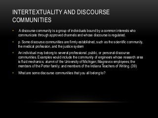 Intertextuality | PPTX