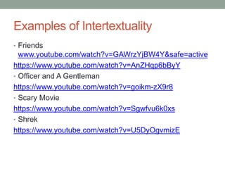 Intertextuality | PPTX