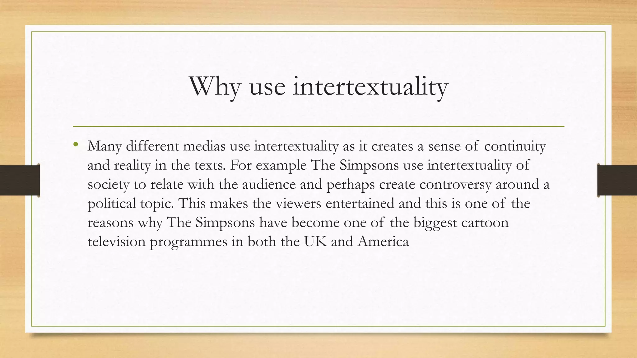 Intertextuality | PPTX