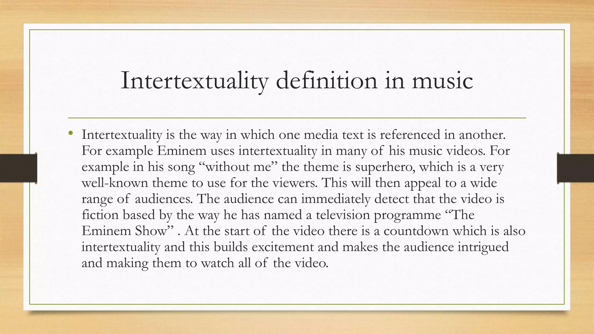 Intertextuality | PPTX