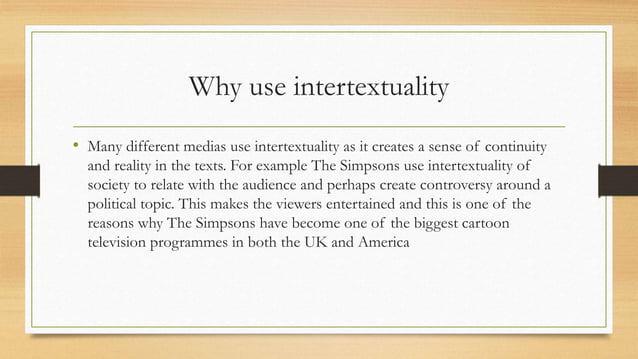 Intertextuality | PPTX