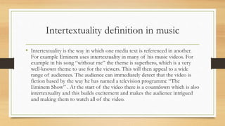 Intertextuality | PPTX