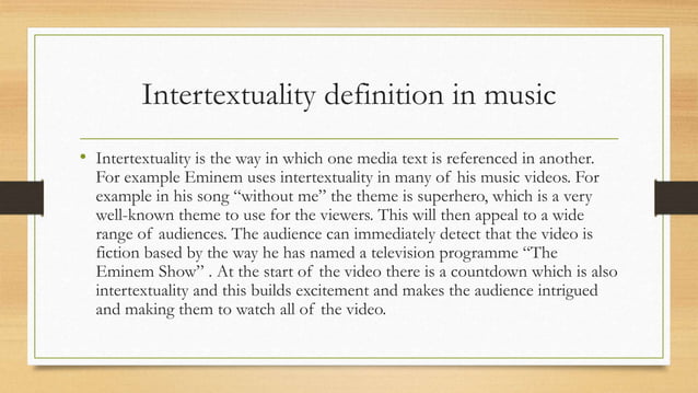 Intertextuality | PPTX