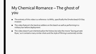 Intertextuality in music videos | PPTX