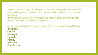 Intertextuality | PPT