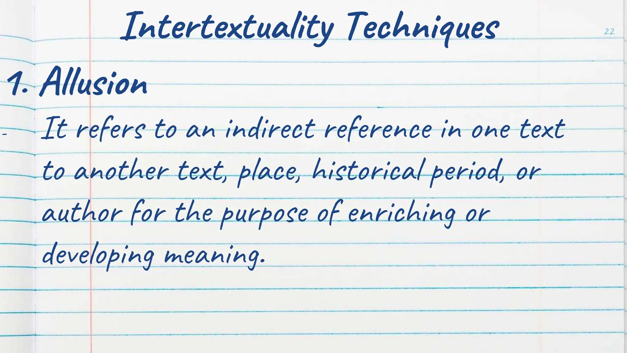 Intertextuality.pptx proposals research | PPTX