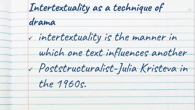 Intertextuality.pptx proposals research | PPTX