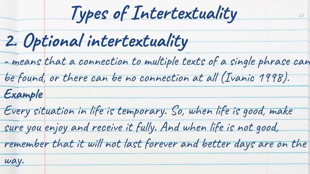 Intertextuality.pptx proposals research | PPTX