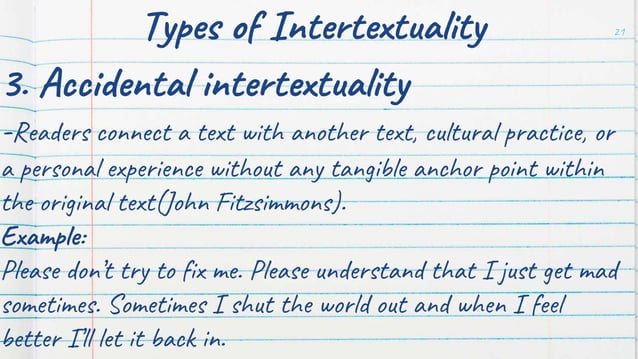Intertextuality.pptx proposals research | PPTX