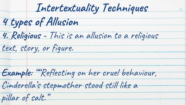 Intertextuality.pptx proposals research | PPTX