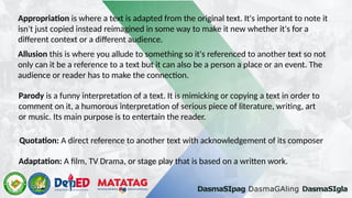 intertextuality appropriation allussion.pptx