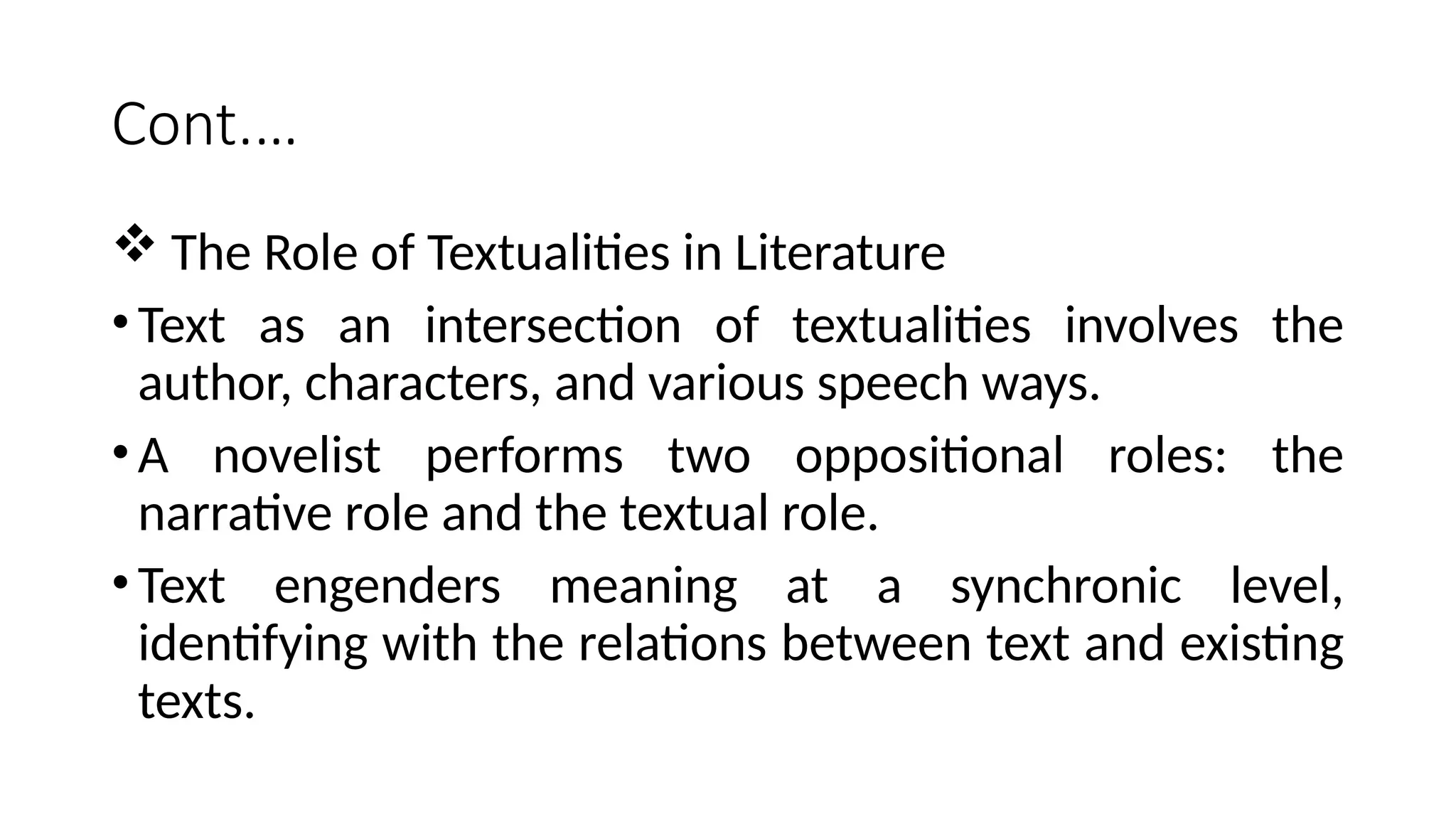 THE CONCEPT OF INTERTEXTUALITY IN RESEARCH | PPTX