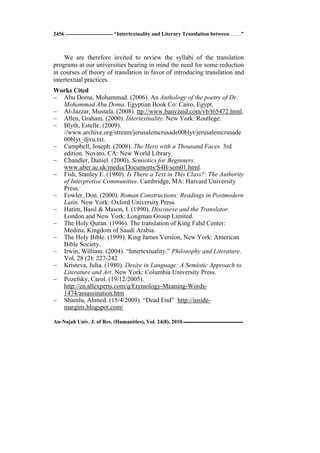 Intertextuality and-literary-translation-between-arabic-and-english (1 ...