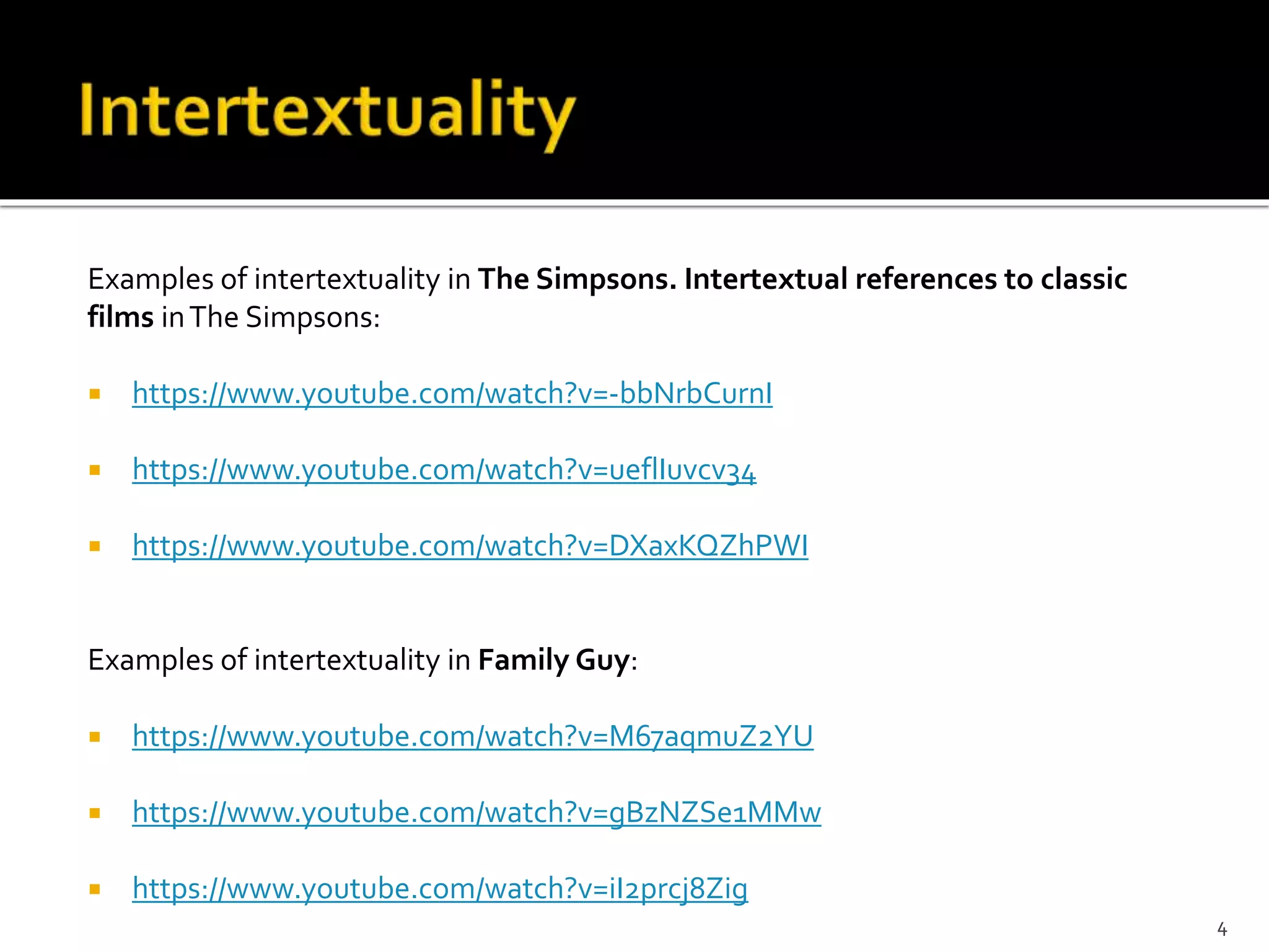 Intertextuality | PPTX