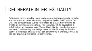 Intertextuality in Film | PPTX