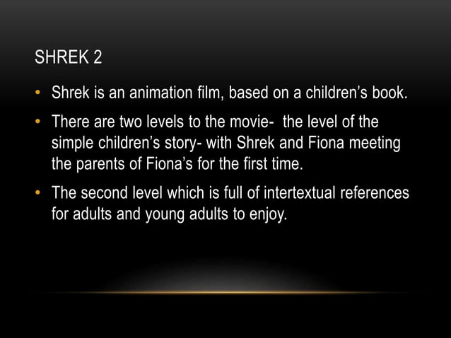 Intertextuality in film | PPT