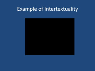 Intertextuality in music video | PPT