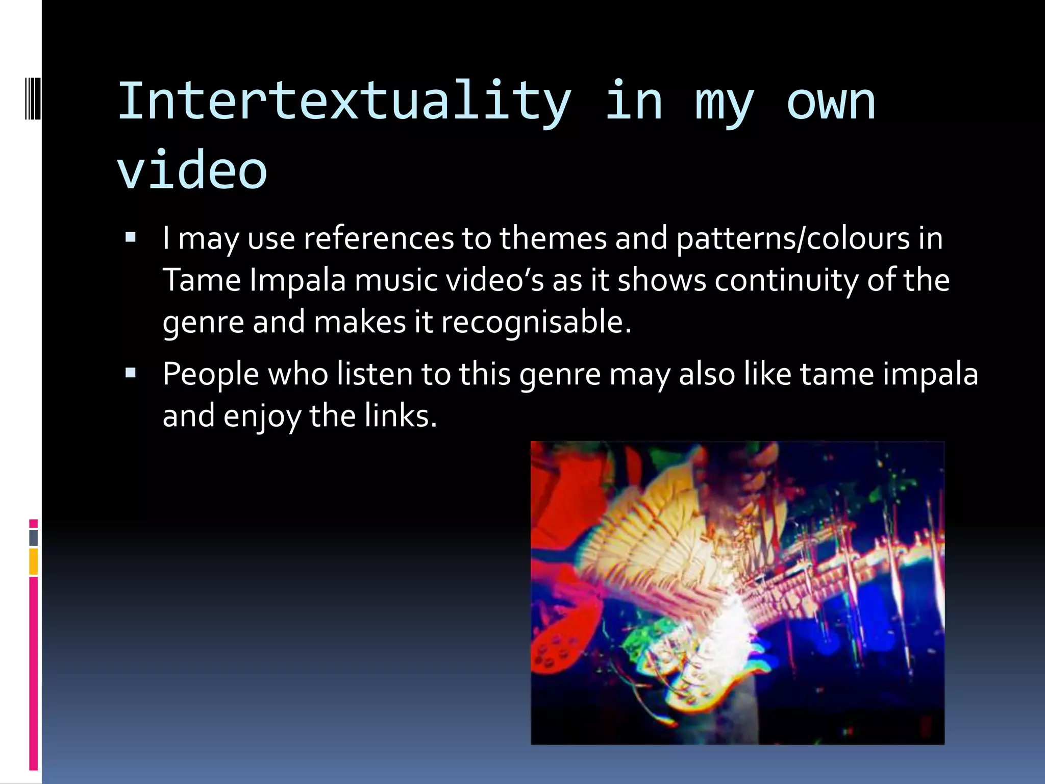 Intertextuality in music videos | PPTX