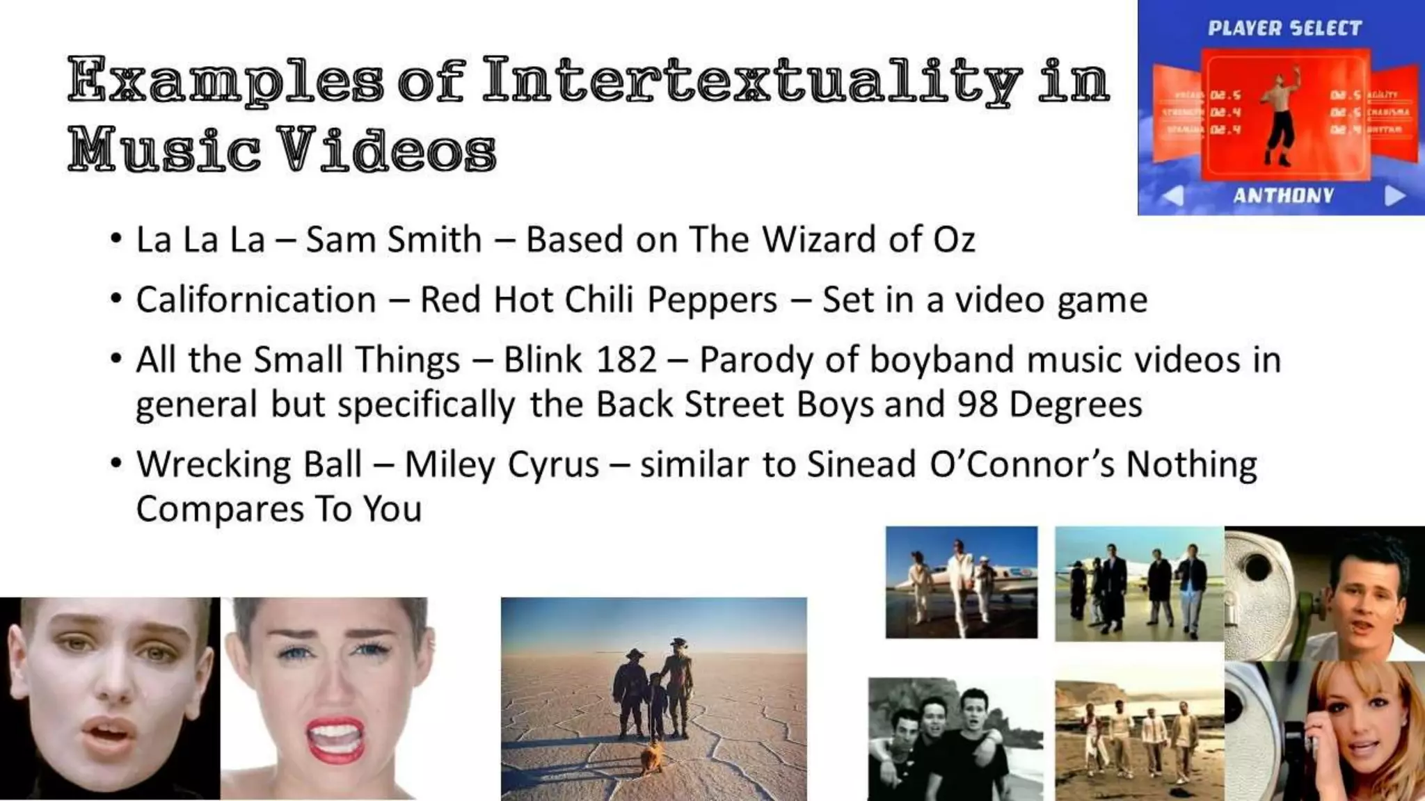 Intertextuality in music videos slideshare | PPTX | Music | Entertainment