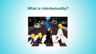 Intertextuality in Titanium | PPTX