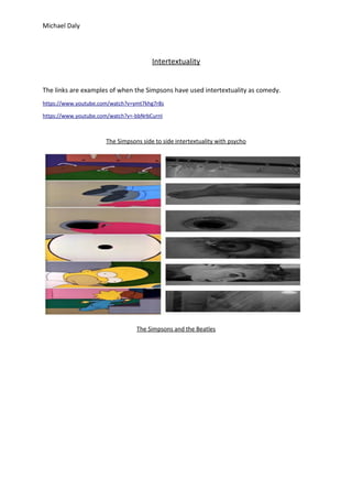 Intertextuality media studies | ODT