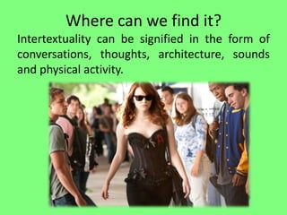 Intertextuality powerpoint | PPTX