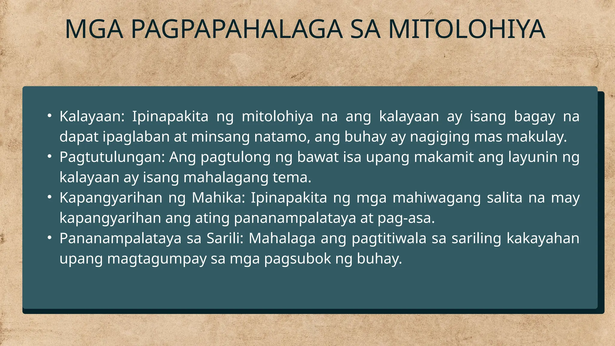 Filipino 10 - Mitolohiyan - Maaring Lumipad ang Tao | PPTX