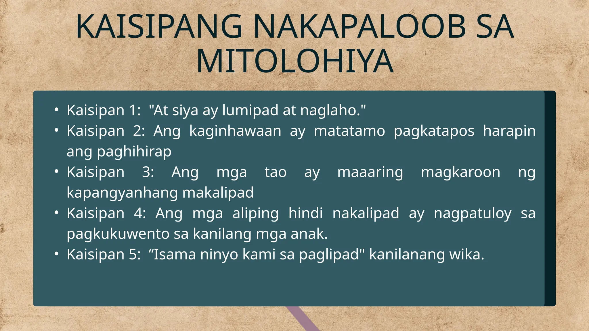 Maaring Lumipad ang Tao - Filipino 10 PPT | PPTX
