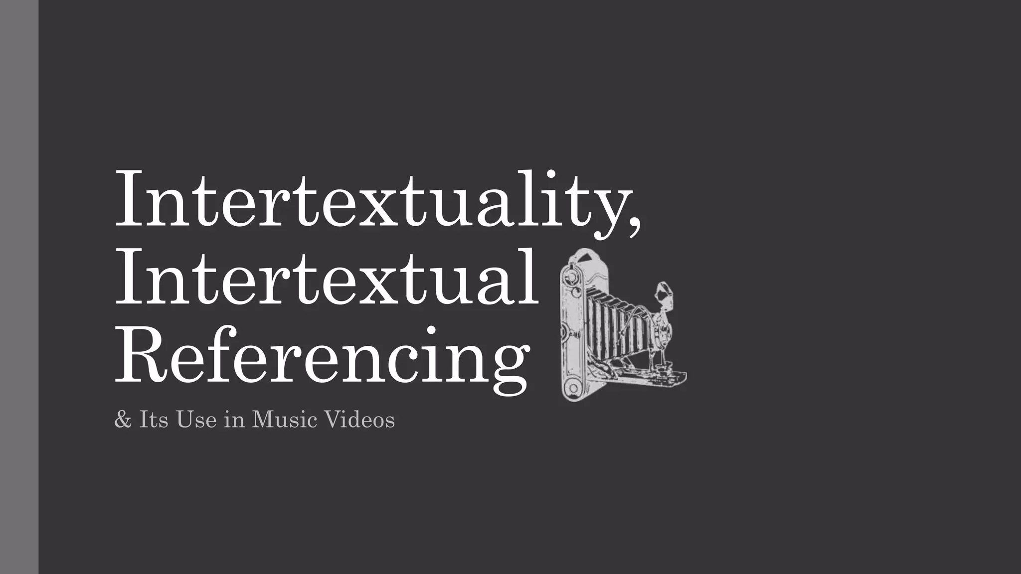 Intertextual referencing | PPTX