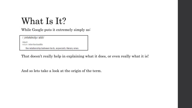 Intertextual referencing | PPTX | Music Video | Genres