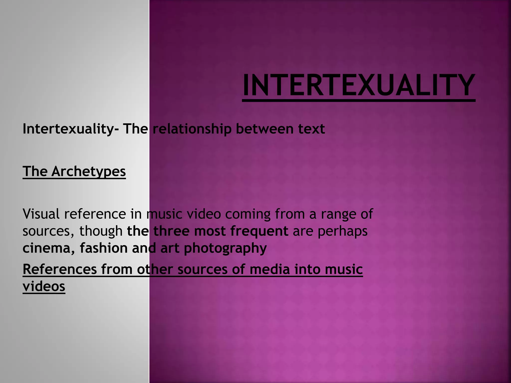 Intertexuality year 13 | PPTX