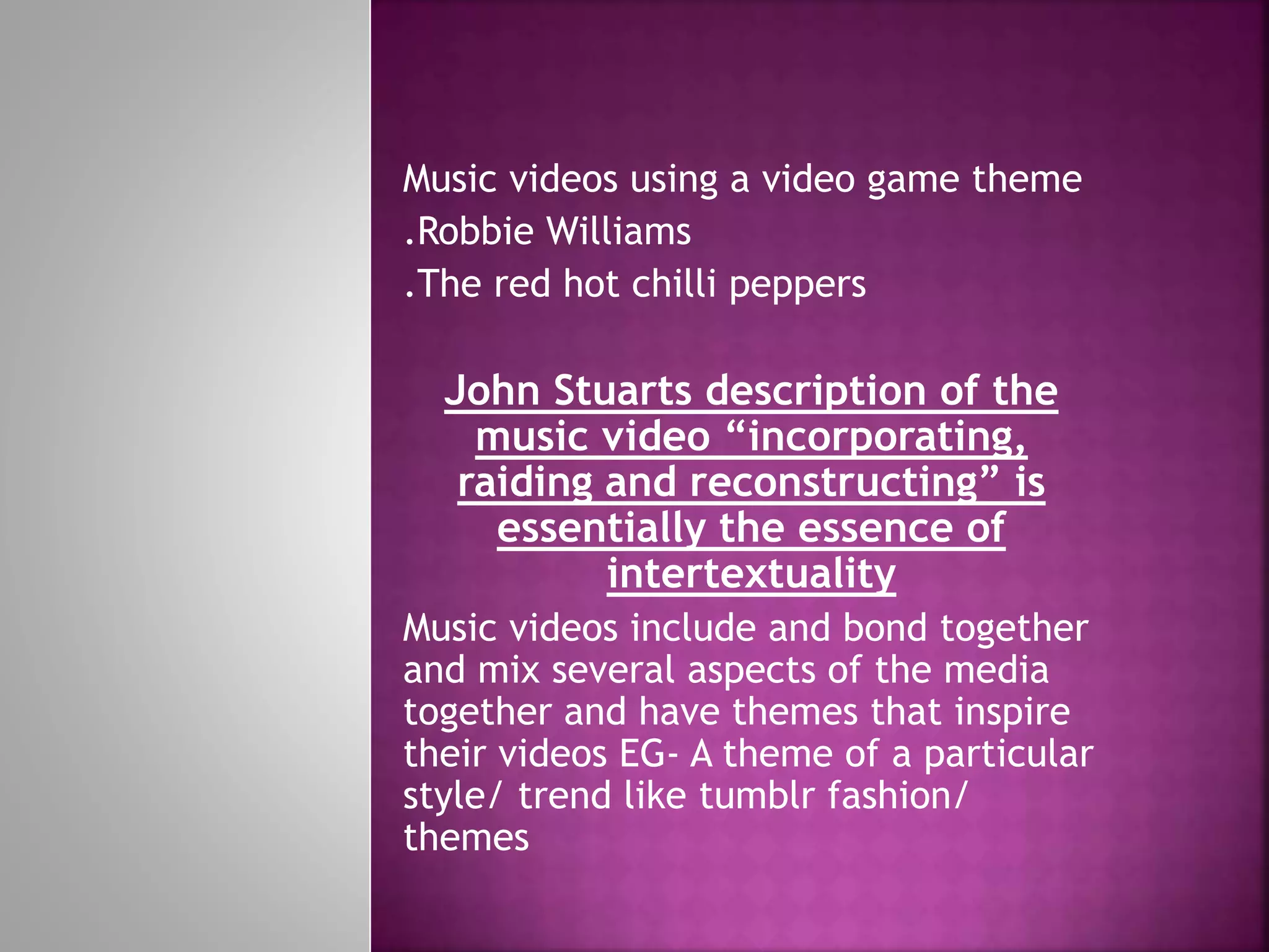 Intertexuality year 13 | PPTX