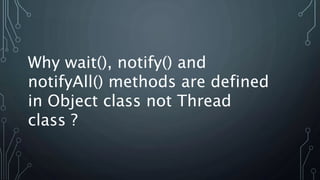 Inter - thread communication | PPTX