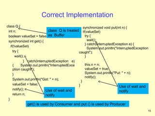 Inter threadcommunication.38