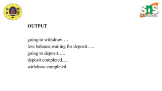 Inter Thread Communicationn.pptx | Programming Languages | Computing