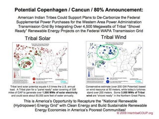 Intertribal COUP wind hydropower overview | KEY