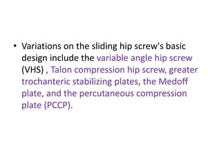 Intertrochanteric fractures / hip fracture | PPTX