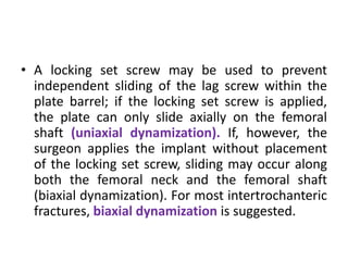 Intertrochanteric fractures / hip fracture | PPTX