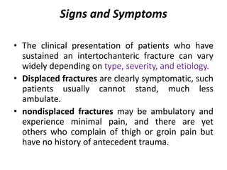 Intertrochanteric fractures / hip fracture | PPTX