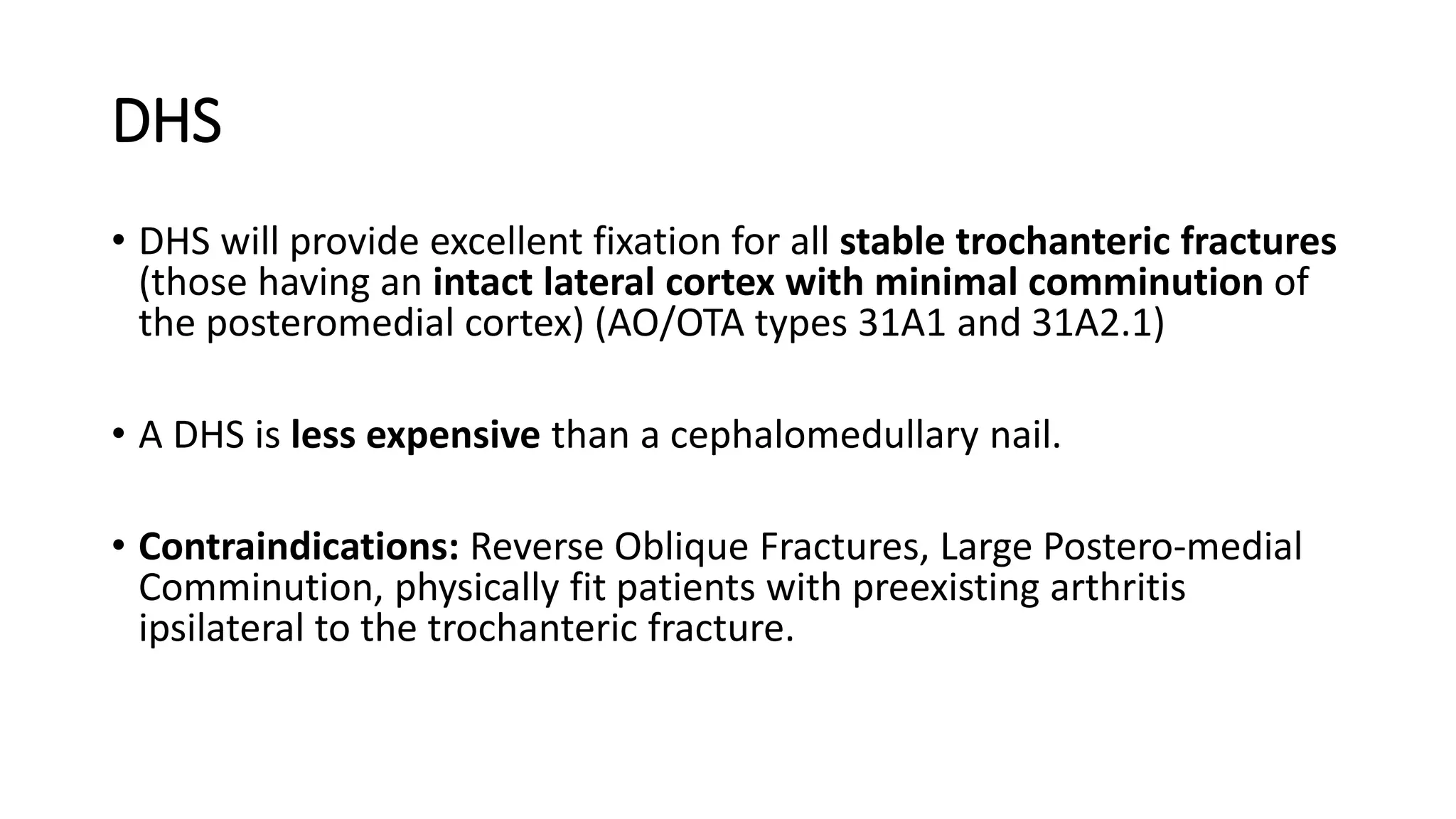 Intertrochanteric Fractures of Femur | PPTX