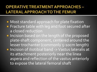 Intertrochanteric fractures of the femur | PPTX