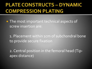 Intertrochanteric fractures of the femur | PPTX