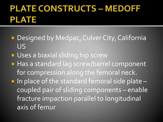 Intertrochanteric fractures of the femur | PPTX