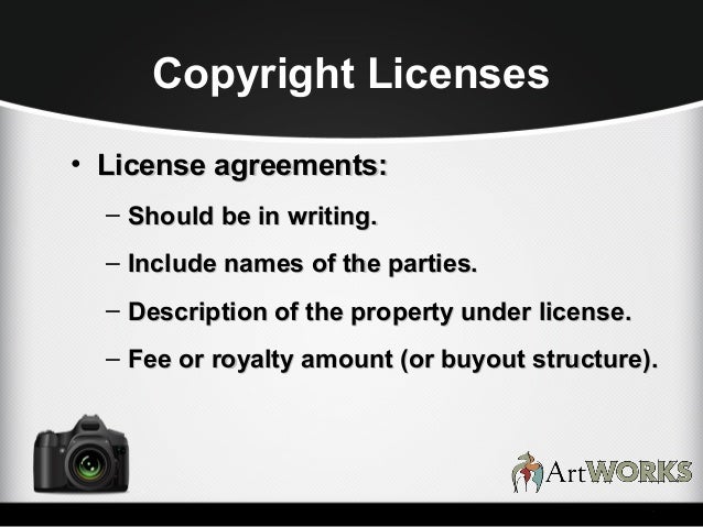 Copyright and Licensing Issues