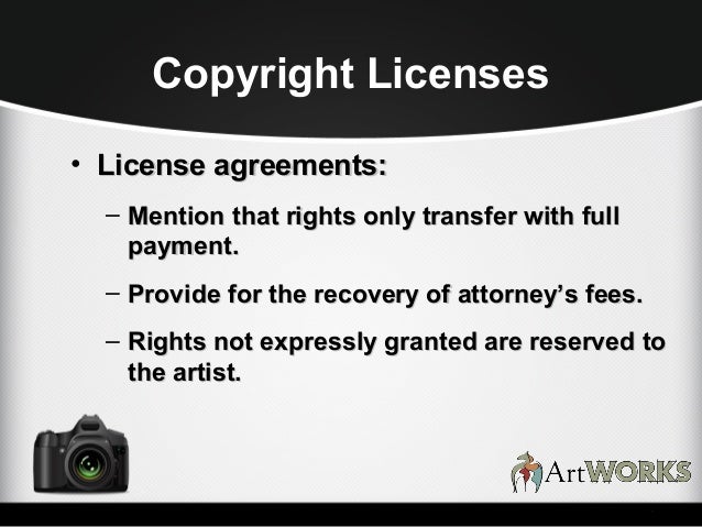 Copyright and Licensing Issues